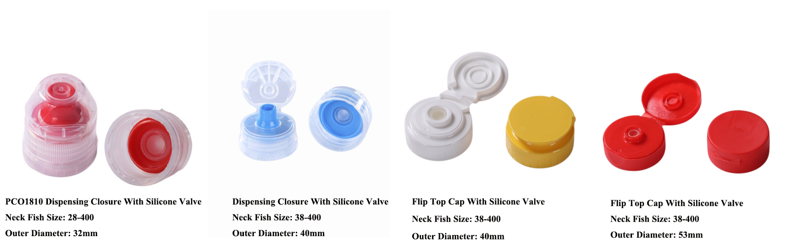 Plastic Flip Top Valve Caps - Hopewell