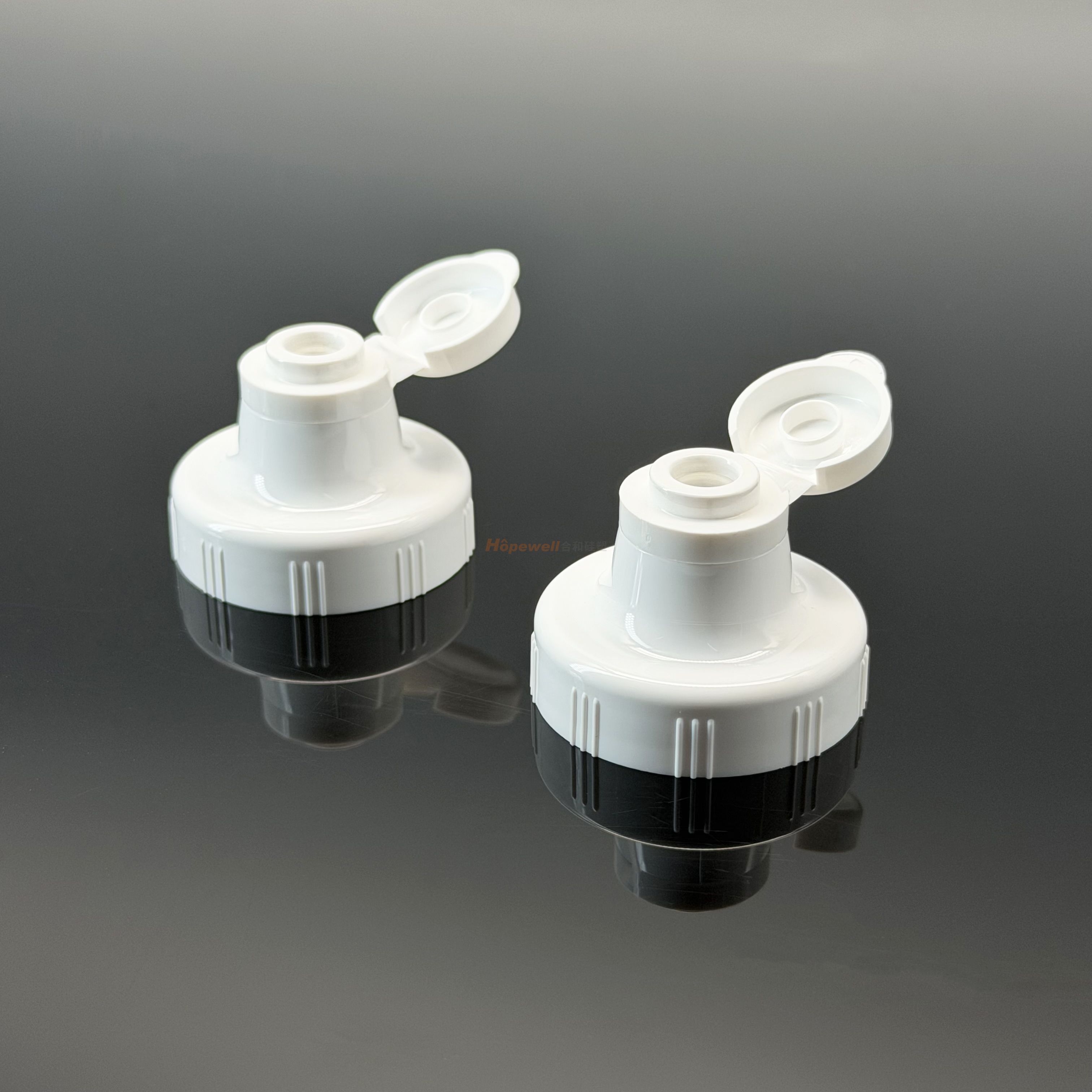 Hopewell Manufacture FDA Approved Spill Proof 38-400 Plastic Nozzle Cap ...